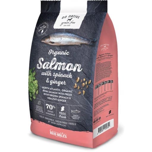 Go Native Biologische Zalm met Spinazie en Gember - Las Bandidas